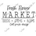 Farm Fresh Flowers Sign Svg, Farmhouse Sign Svg, Farmhouse Svg, Farm ...