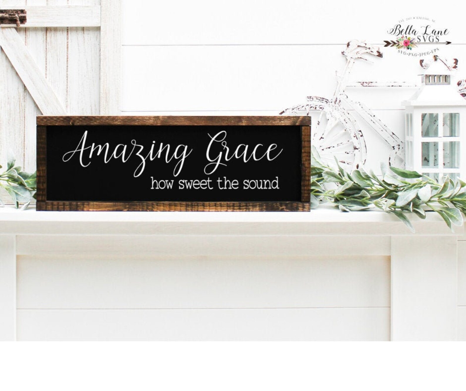 Amazing Grace How Sweet the Sound Sign Amazing Grace Sign | Etsy