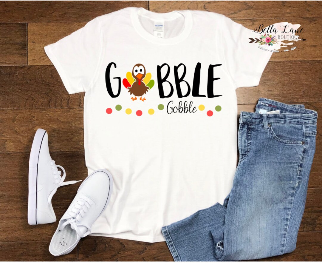 Gobble Gobble Svg, Thanksgiving Svg, Turkey Svg, Fall Svg Download for ...