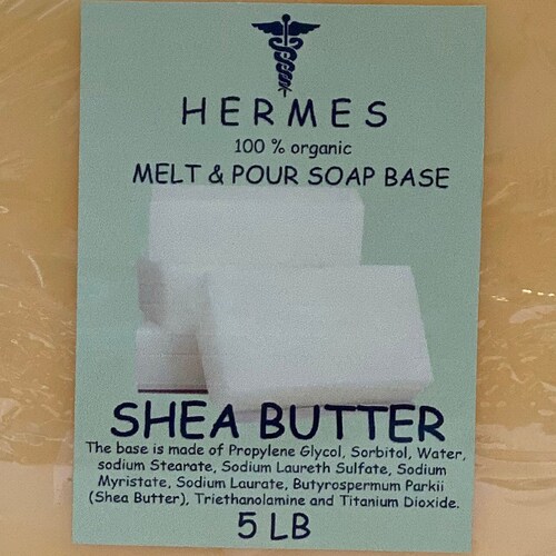 5 Lb Shea Butter Melt Andpour Glycerine Soap Base Etsy