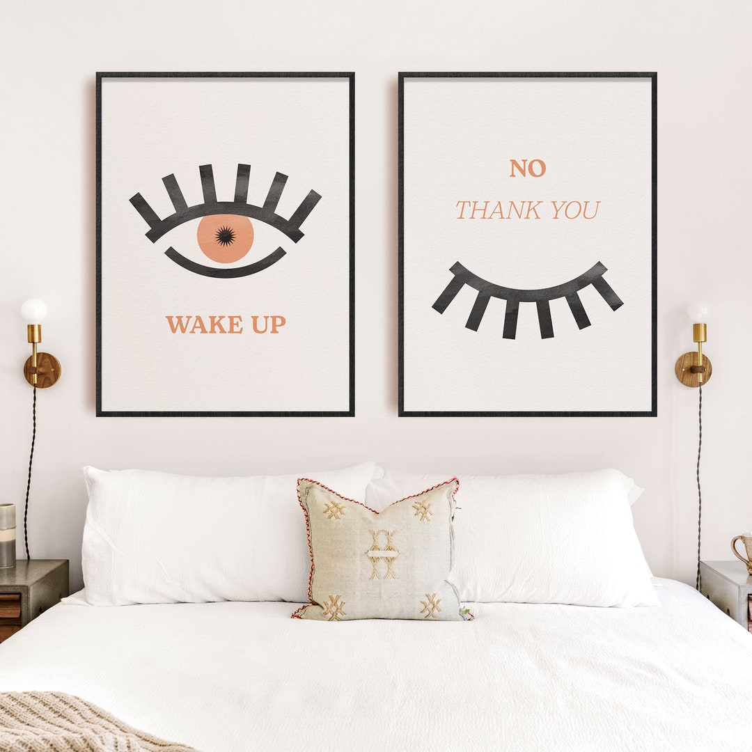 Bedroom Wall Decor Over The Bed Printable Wall Art Above Bed Decor