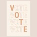 Vote Print, 2020 Election Campaign, Digital Voting Poster, Elections ...