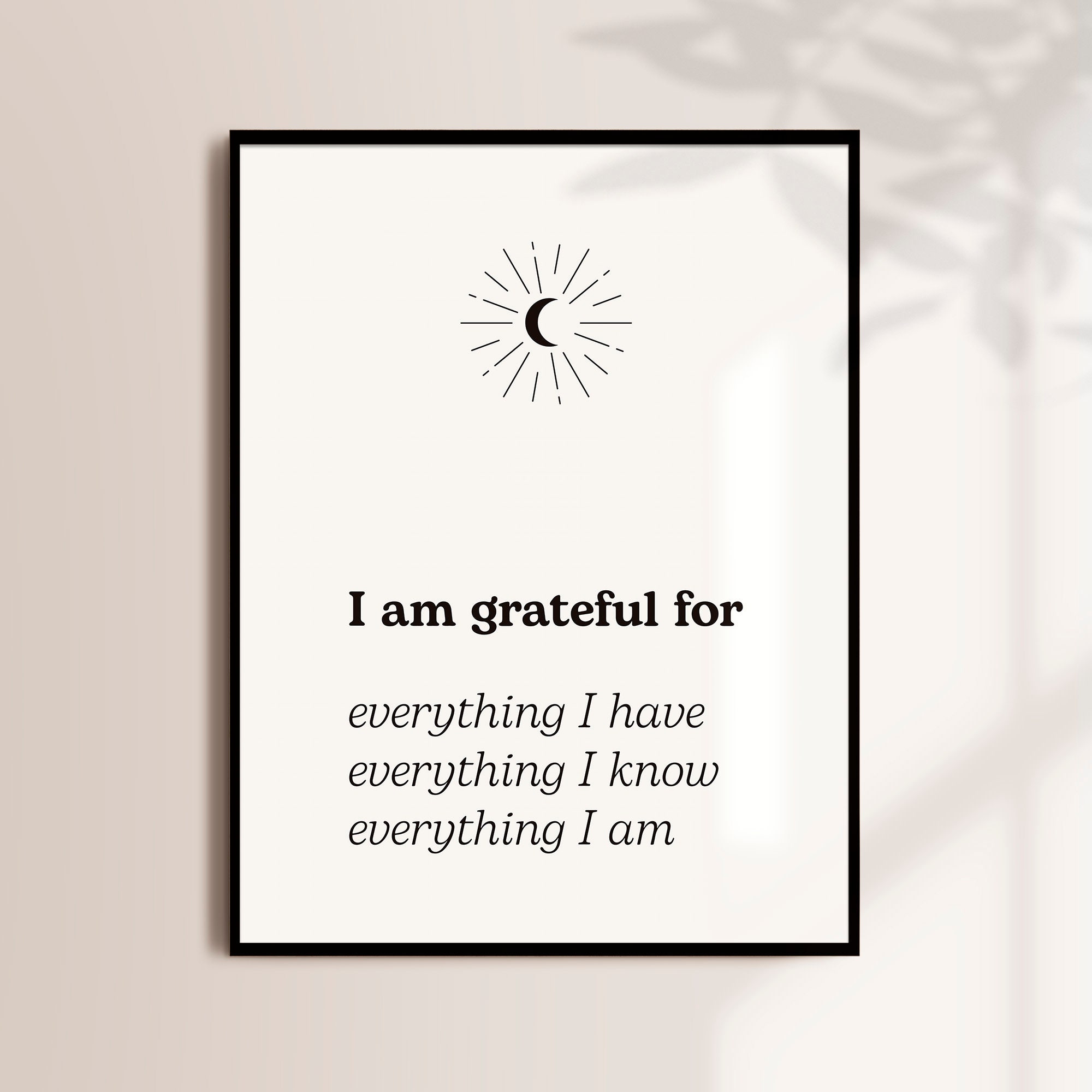 Art & Collectibles affirmation poster printable affirmation wall art ...