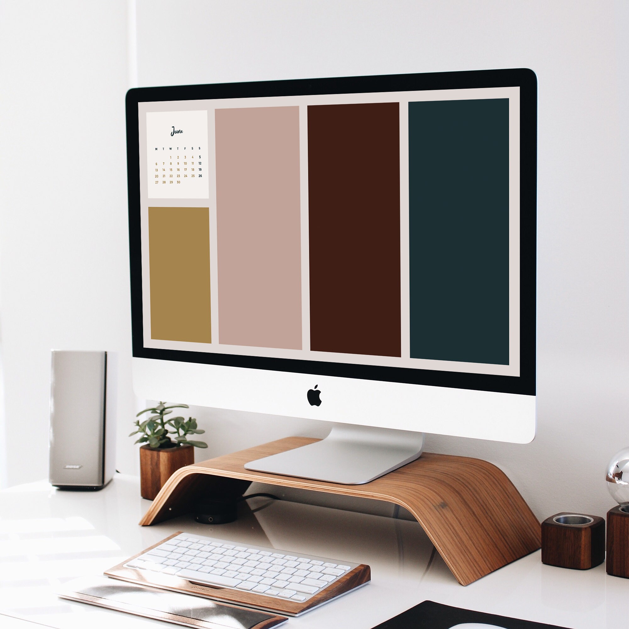 Desktop Wallpaper Organized Background for Computer 2022 - Etsy