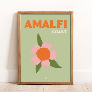 Travel Poster Bundle, Preppy Room Decor, Maximalist Decor, Capri Miami ...