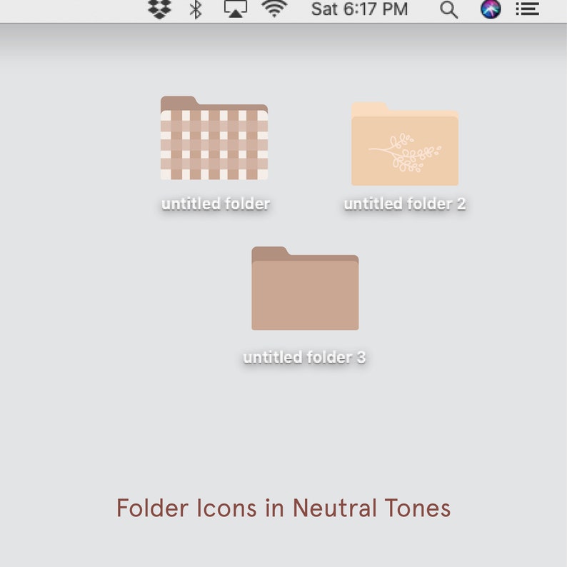 Mac Folder Icons Desktop Folder Icons Windows Desktop Icons | Etsy