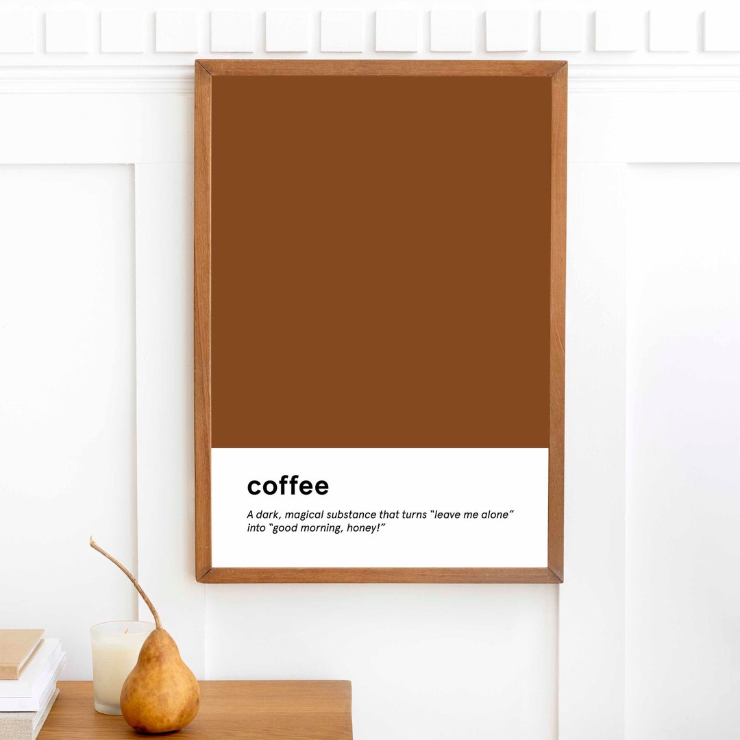 Coffee Definition Print Printable Kitchen Wall Art Modern Etsy coffee-definition-print-printable-kitchen-wall-art-modern-etsy