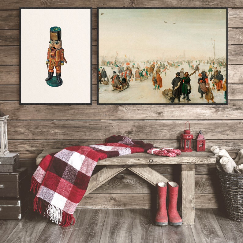 22 PRINTABLES Christmas Gallery Wall Art Mega Bundle Vintage - Etsy