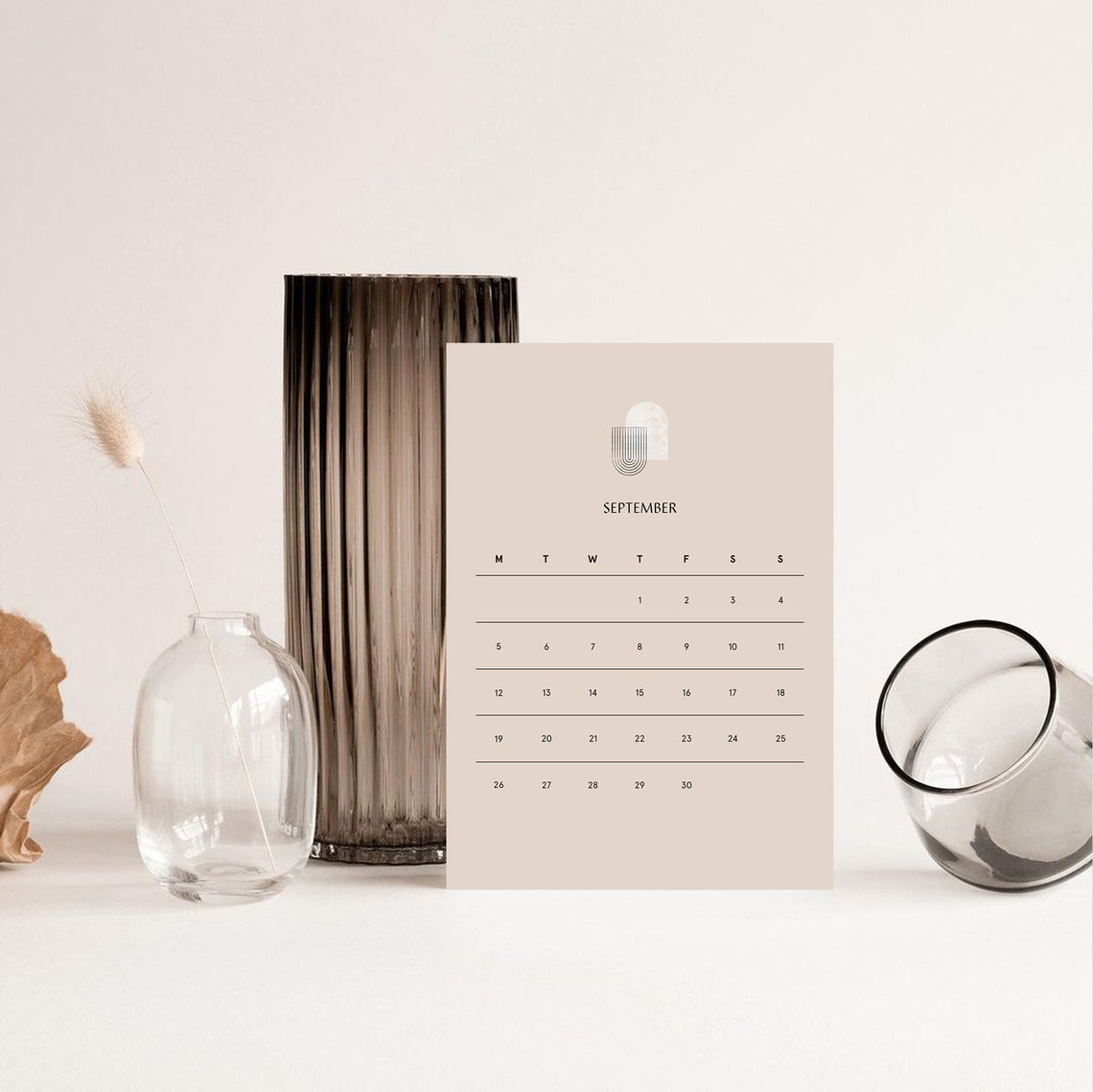 Printable 2022 Wall Calendar Art Deco Monthly Calendar - Etsy