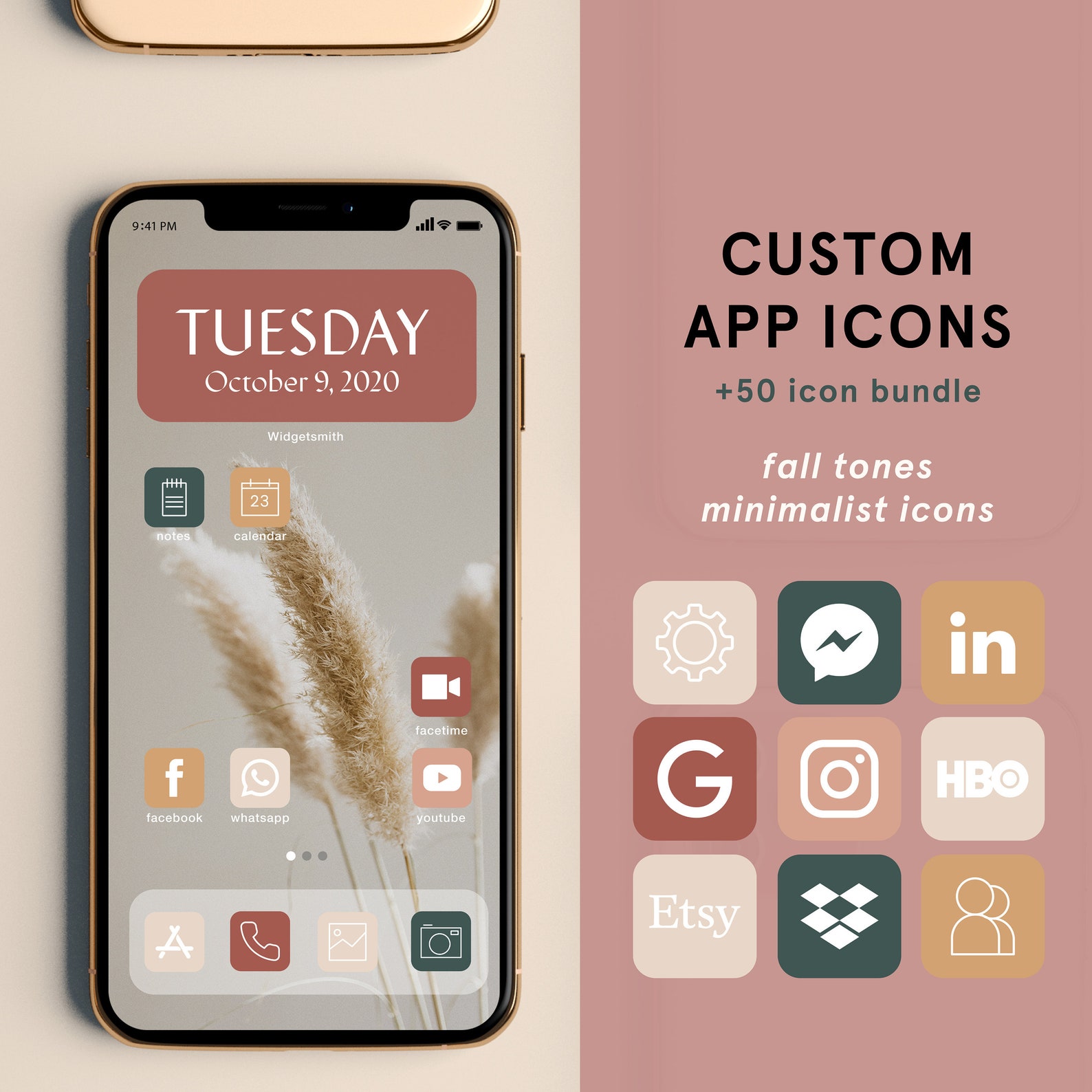 Ios App Icon Bundle, App Cover Iphone, Aesthetic App Icons Cover, App ...