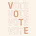 Vote Print, 2020 Election Campaign, Digital Voting Poster, Elections ...