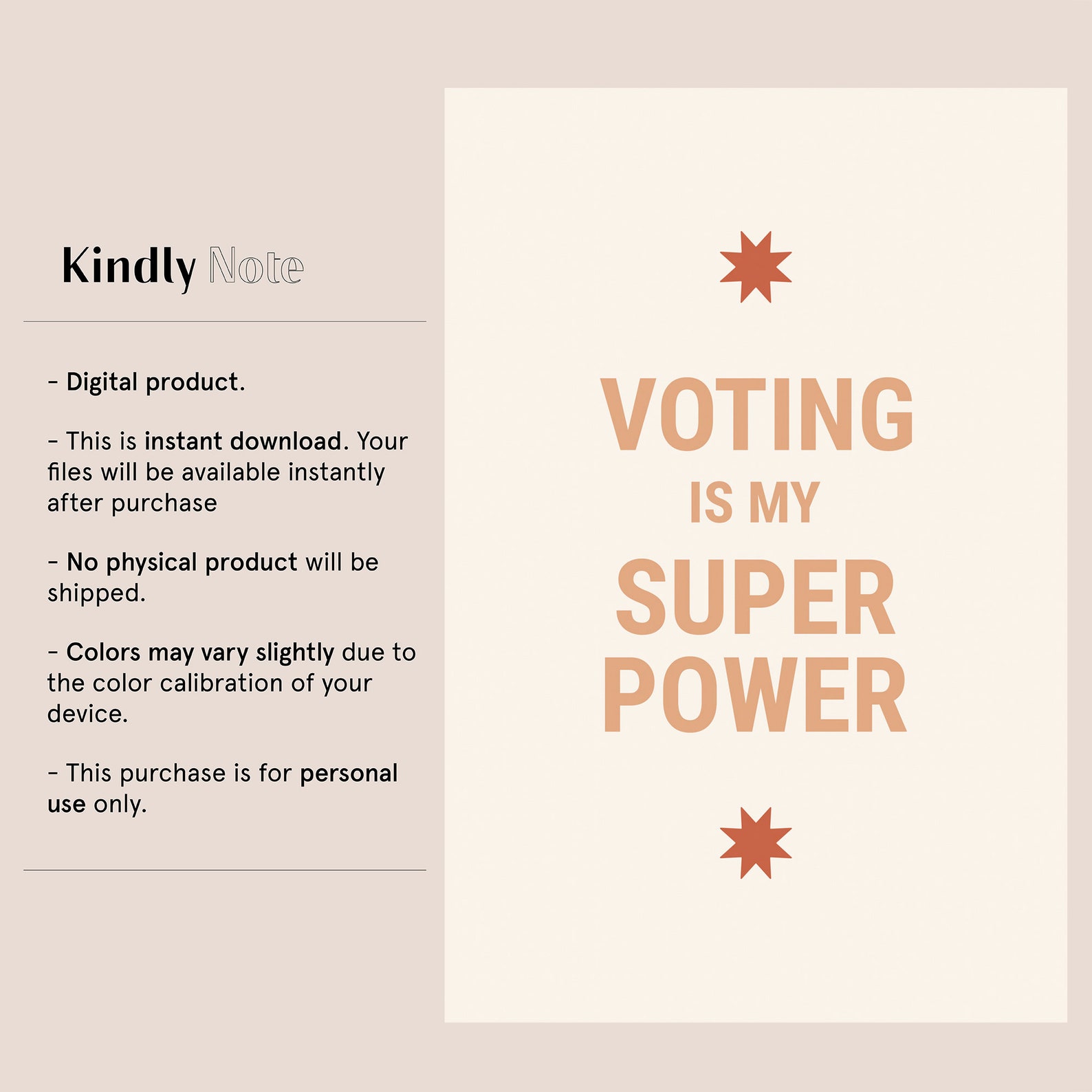 Vote Print Digital Voting Poster 2020 Elections Print - Etsy UK