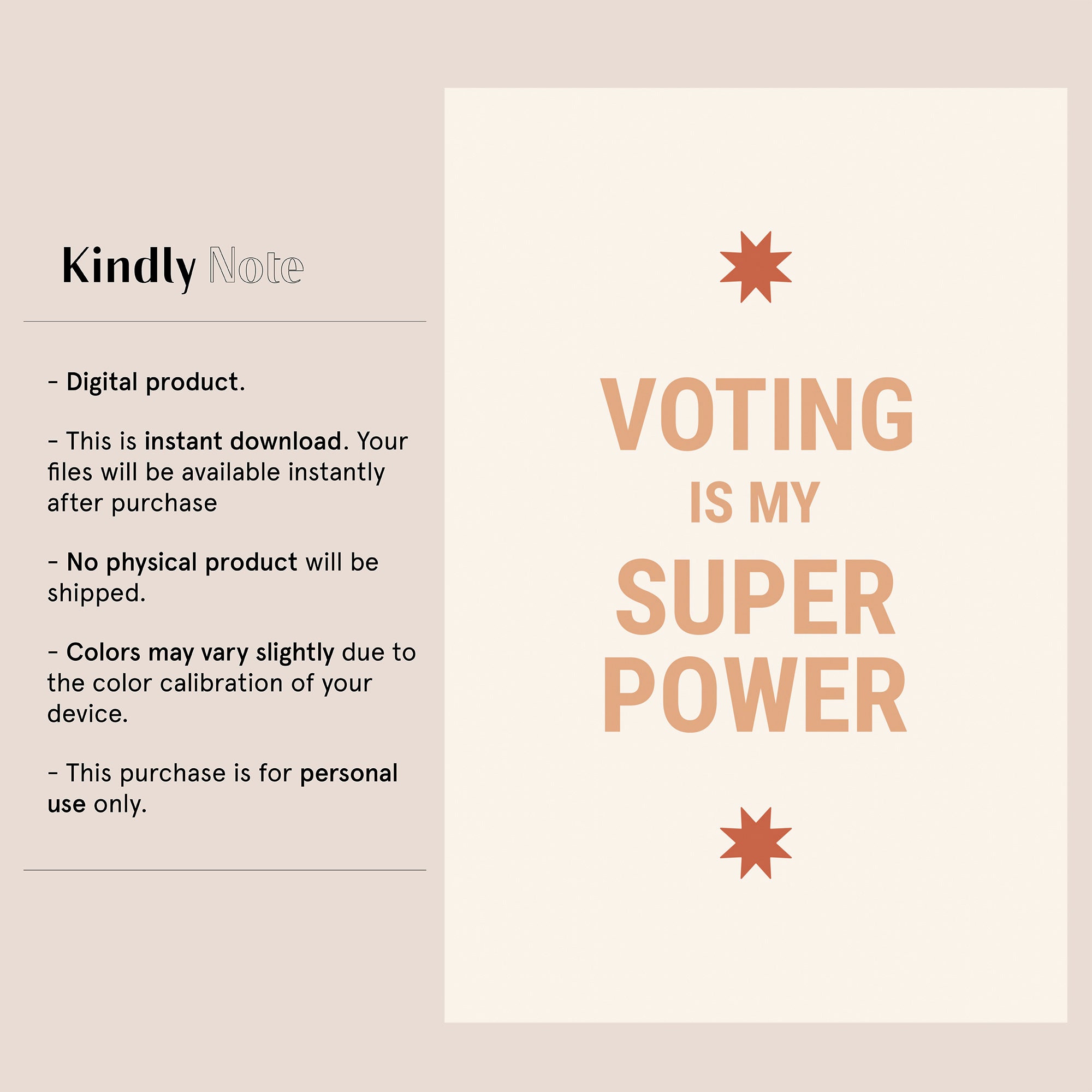 Vote Print Digital Voting Poster 2020 Elections Print - Etsy UK