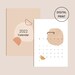 Printable 2022 Wall Calendar Boho Monthly Calendar Printable - Etsy
