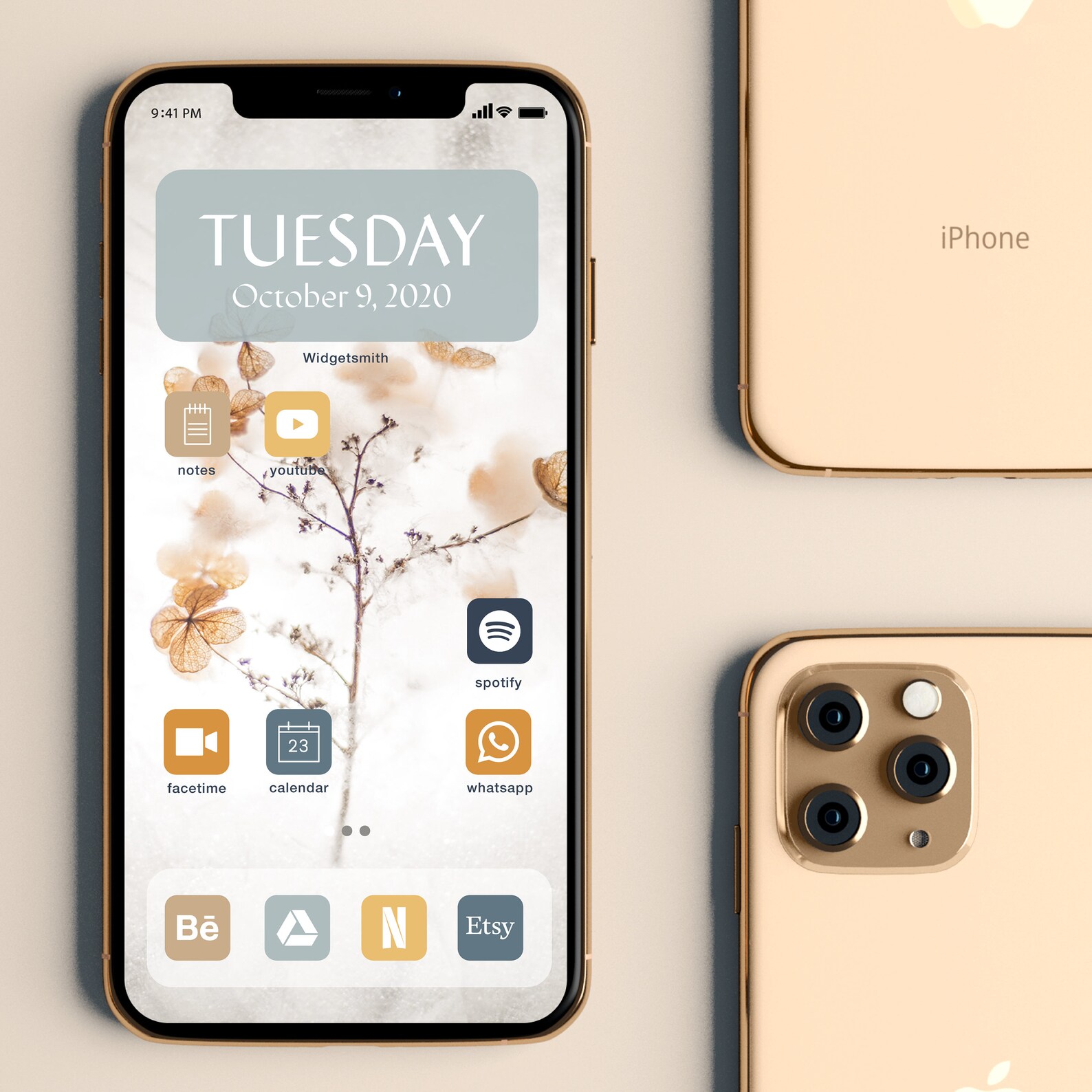 App Icons Blue and Yellow Ios App Icon Bundle App Cover - Etsy