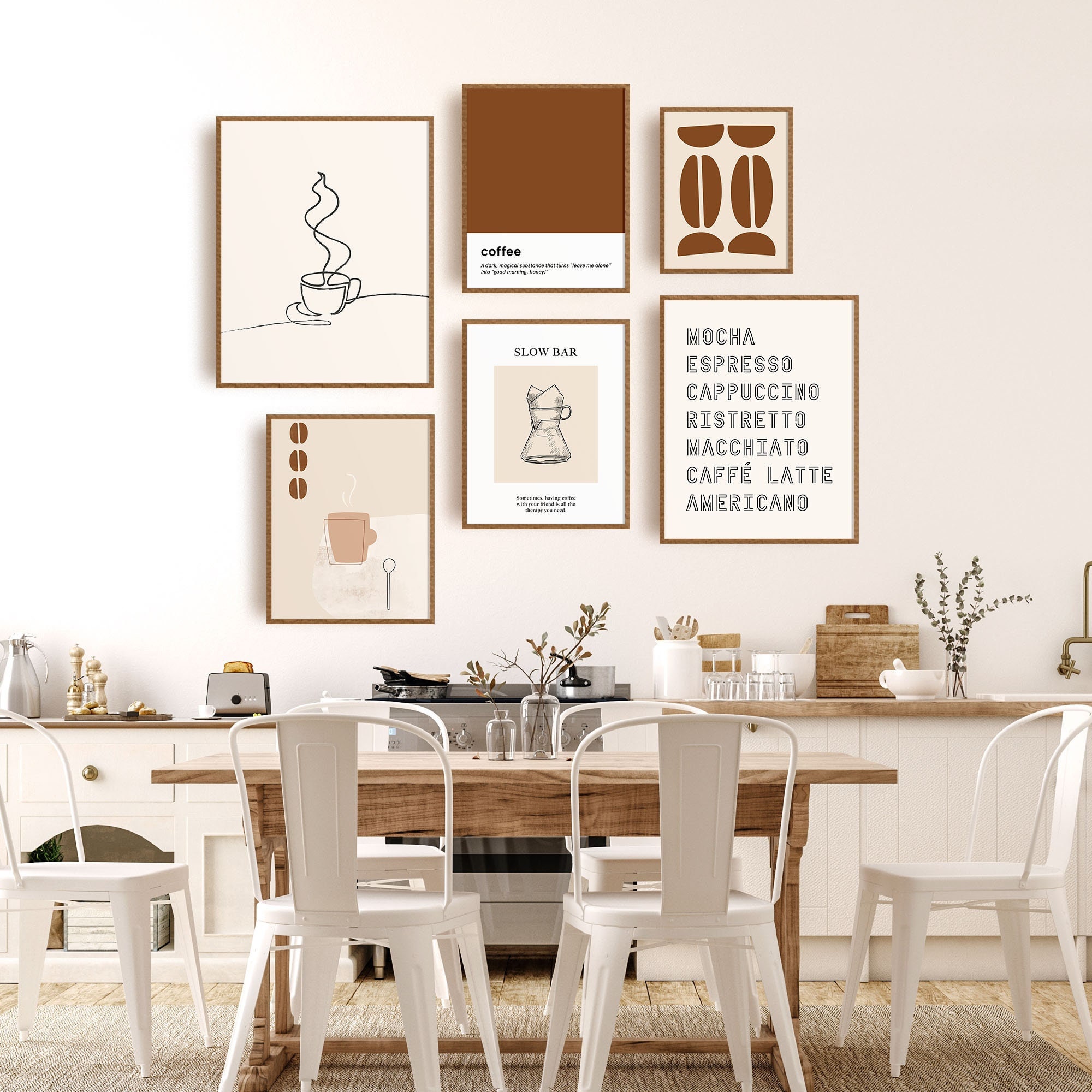 Mother's Day Gift, Coffee Wall Art Printable Coffee Maker Art Kitchen ...