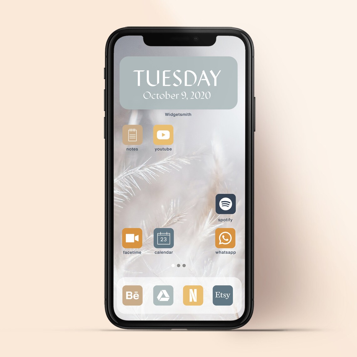 App Icons Blue and Yellow Ios App Icon Bundle App Cover | Etsy