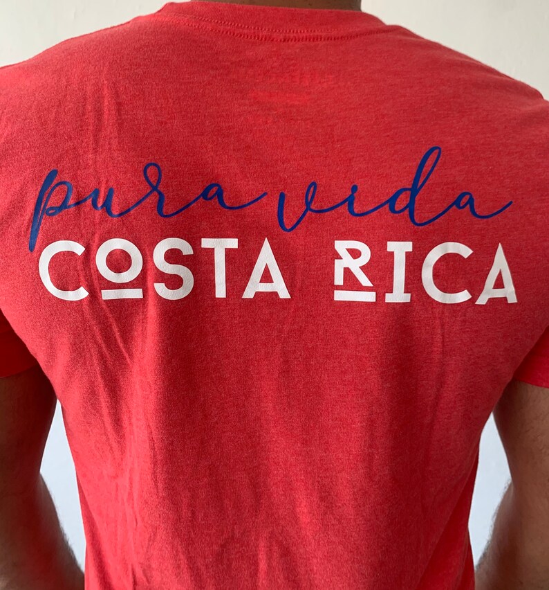 Pura Vida Costa Rica Unisex T Shirt Etsy