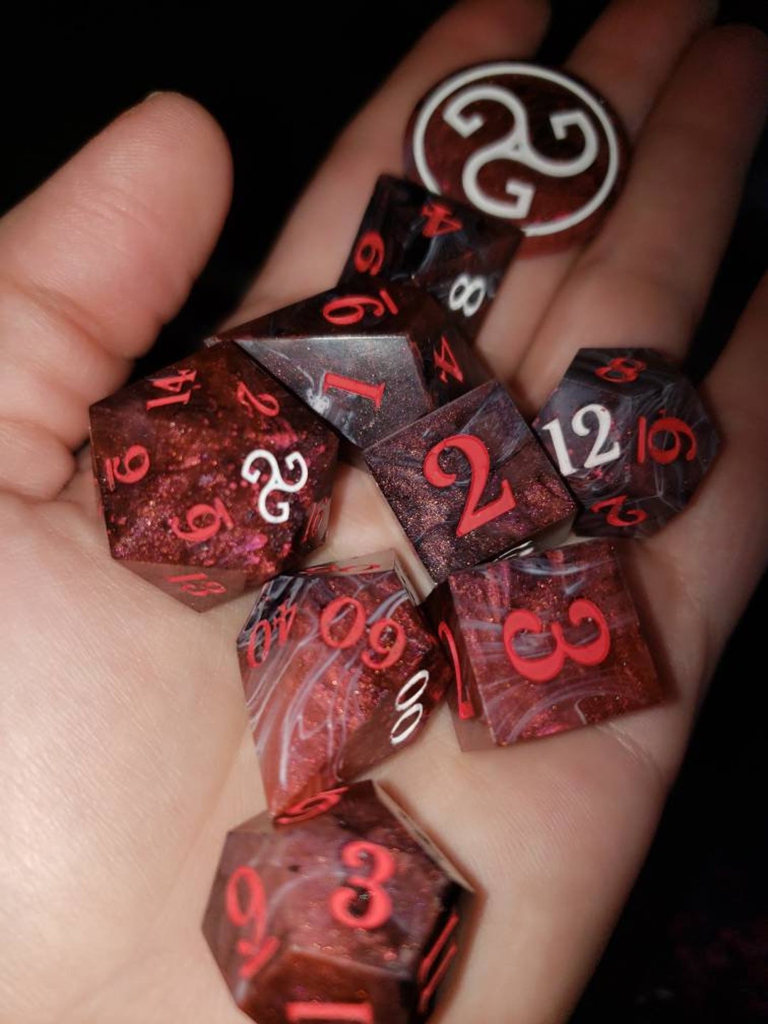 Dnd Dice Set: Omega 4 Relay - Etsy