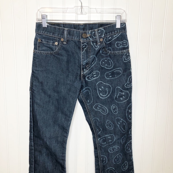Abstract Jeans - Etsy