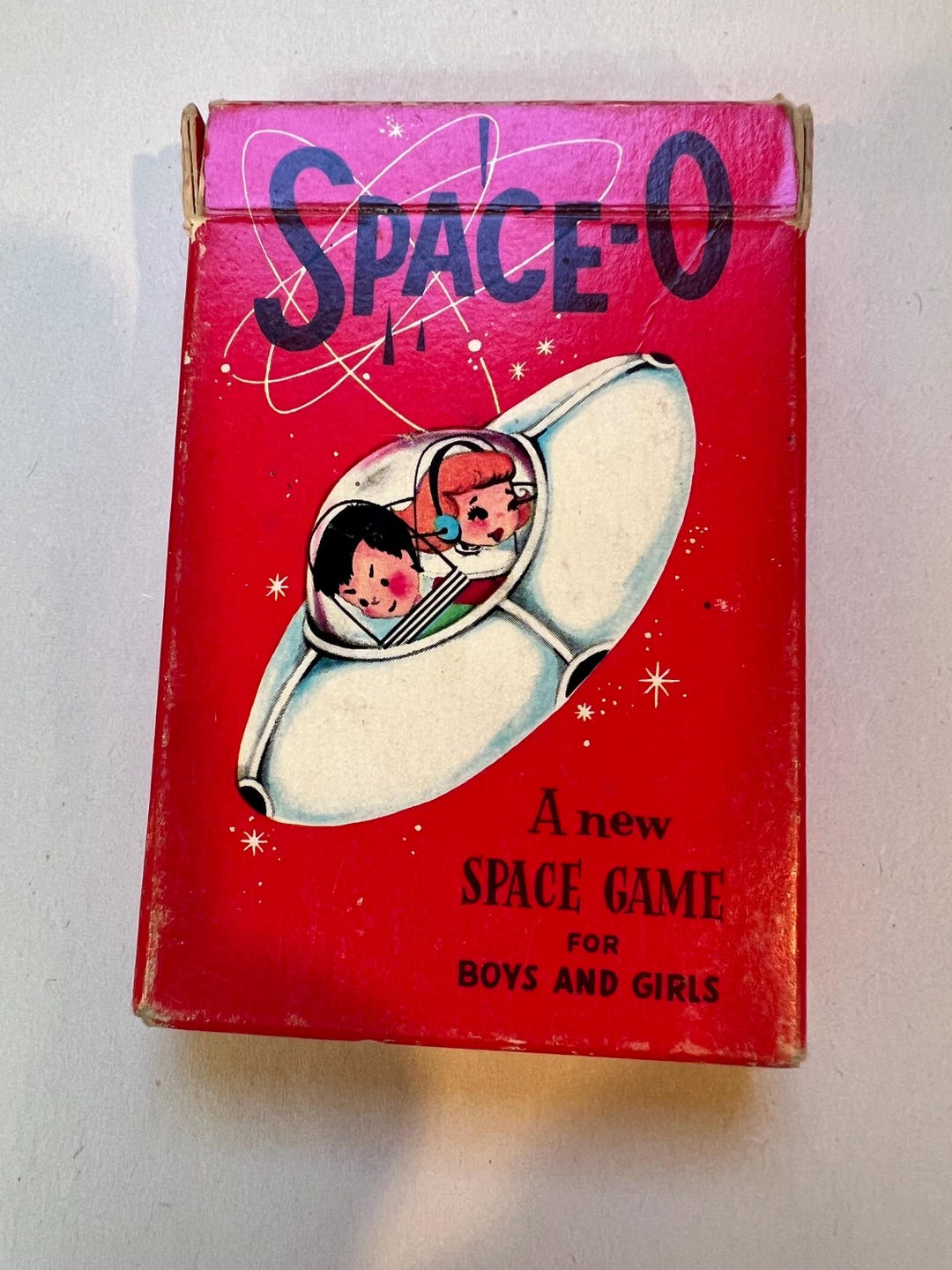 Space-o Card Game Spaceship UFO 1950s Boxed Whitman USA Made - Etsy