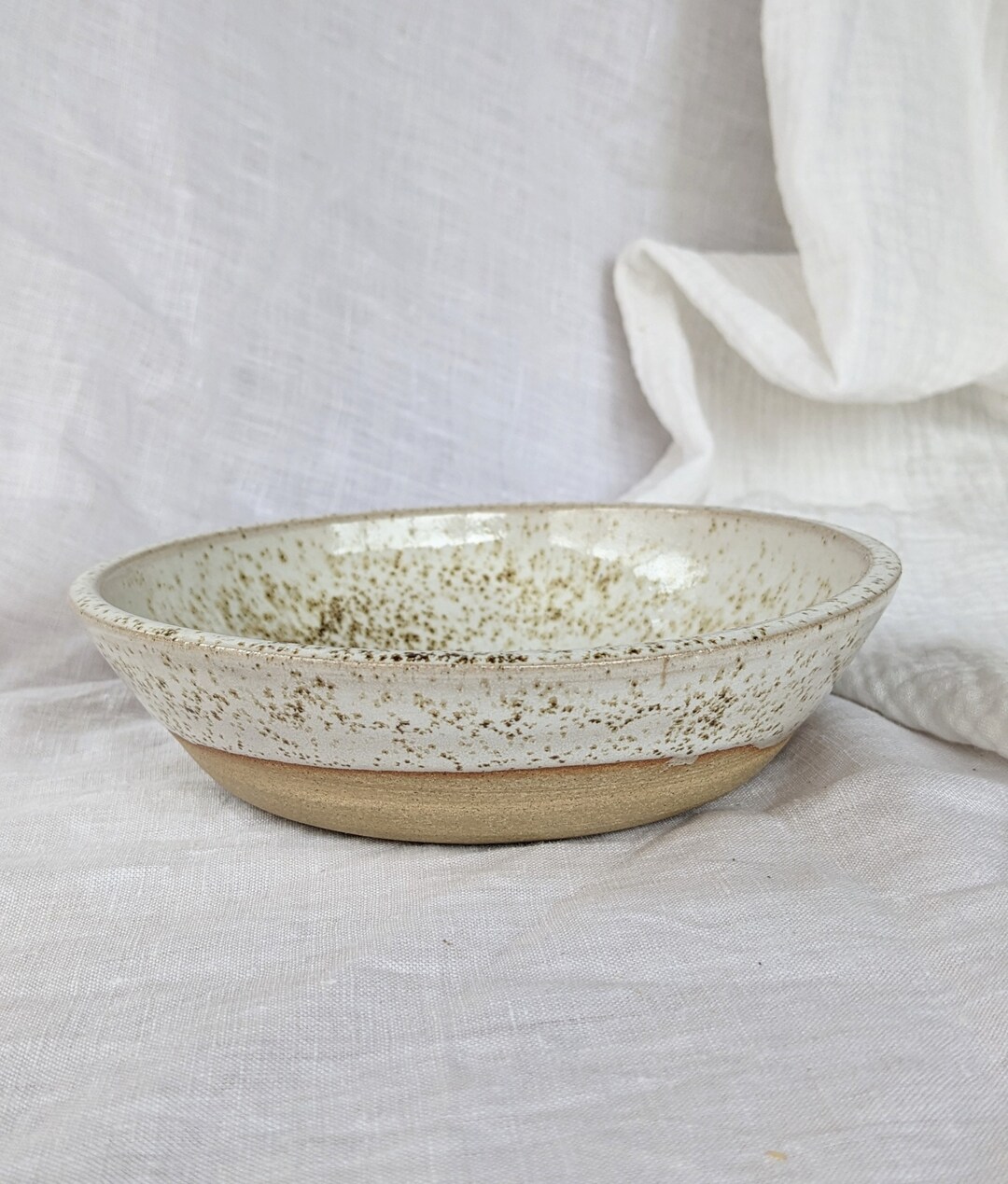 Speckled Cream Bowl. - Etsy UK