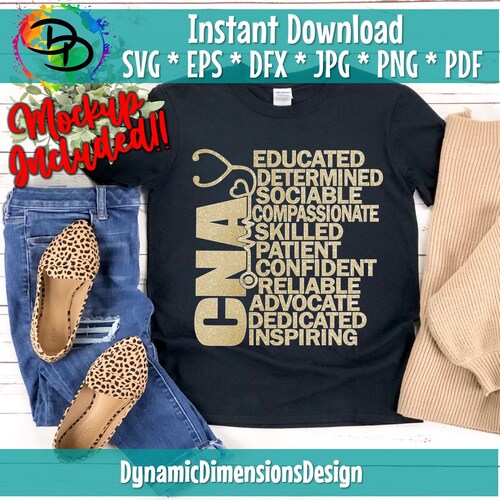 Cna Nurse Png Sublimation Design Downloadcna Nurse - Etsy
