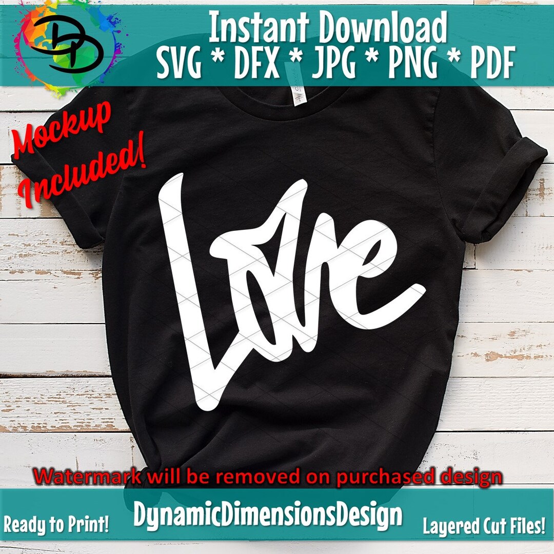 Love Script, Love, Valentine SVG, Valentines Day SVG, Love SVG, Cricut ...