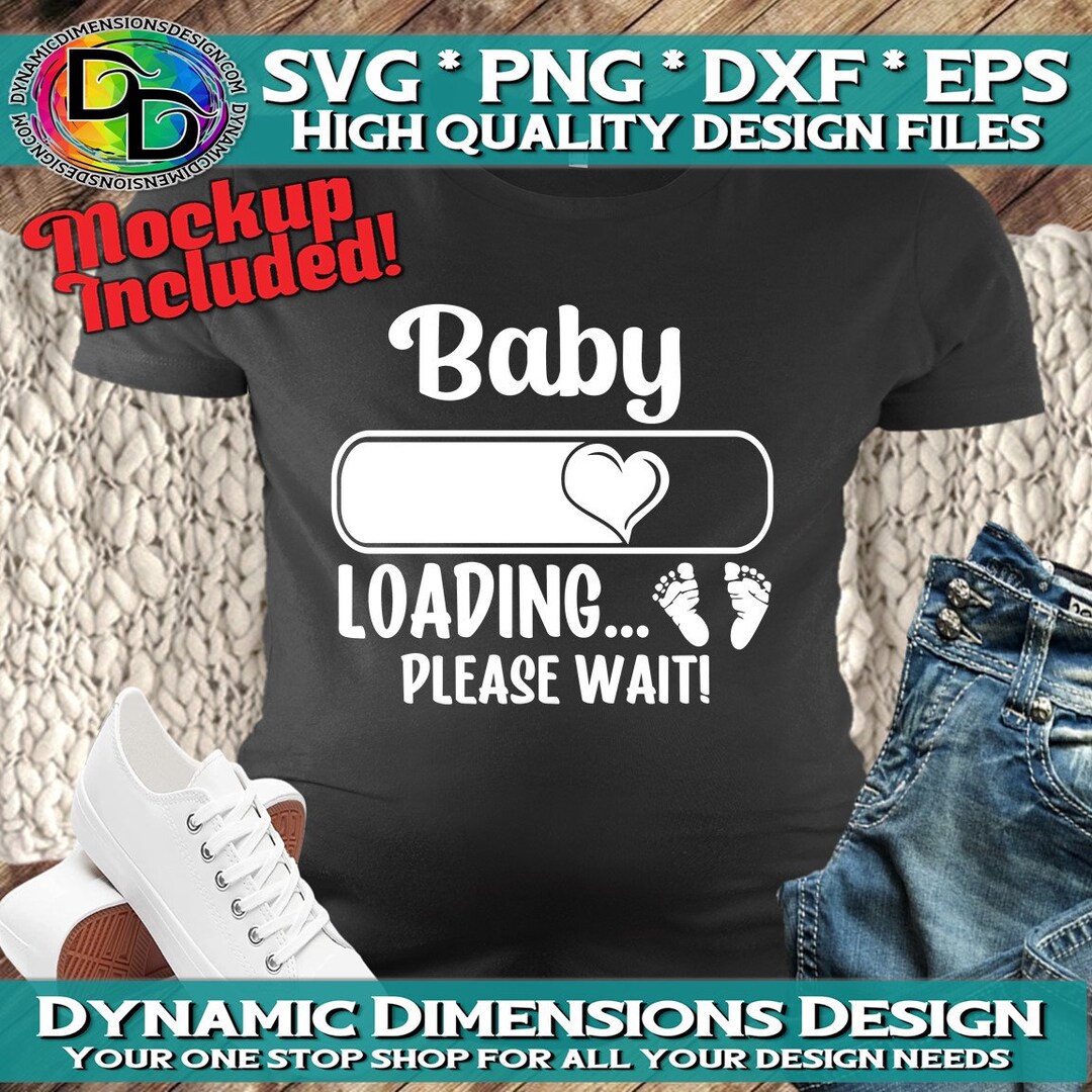 Baby Loading Svg, Baby Svg, Baby Feet Svg, New Baby Svg, Pregnancy Svg ...