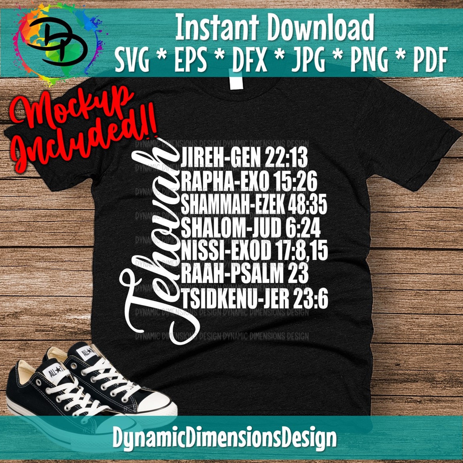 Names of Jesus Svg Yahweh Svg God Israel Hebrew Jew | Etsy