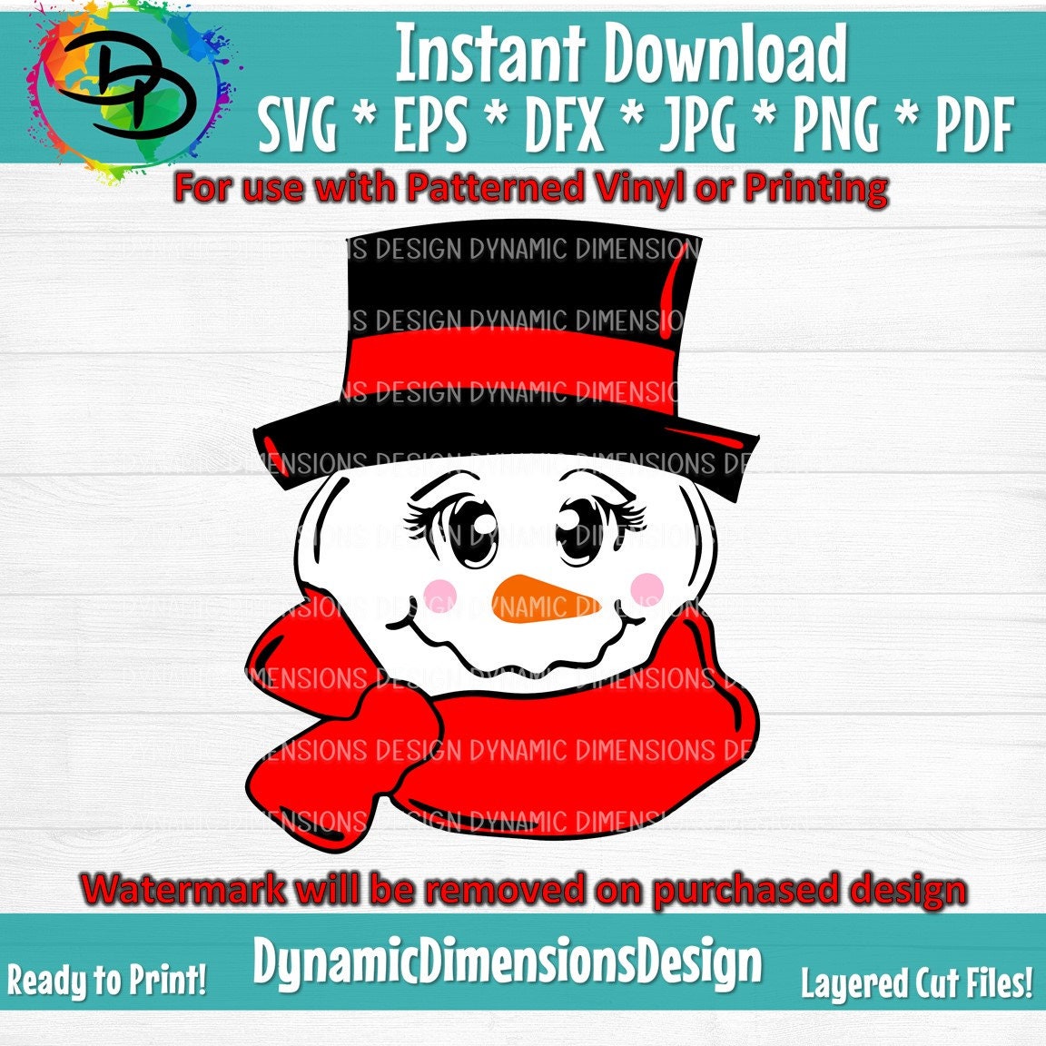 Snowman Face SVG Snowman Svg Christmas Svg Snowman Girl - Etsy