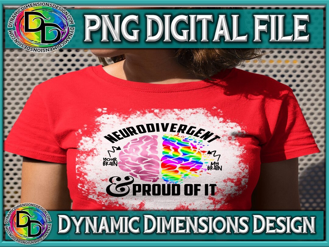 TDAH Nero divergente TDAH svg Conciencia del trastorno por - Etsy España