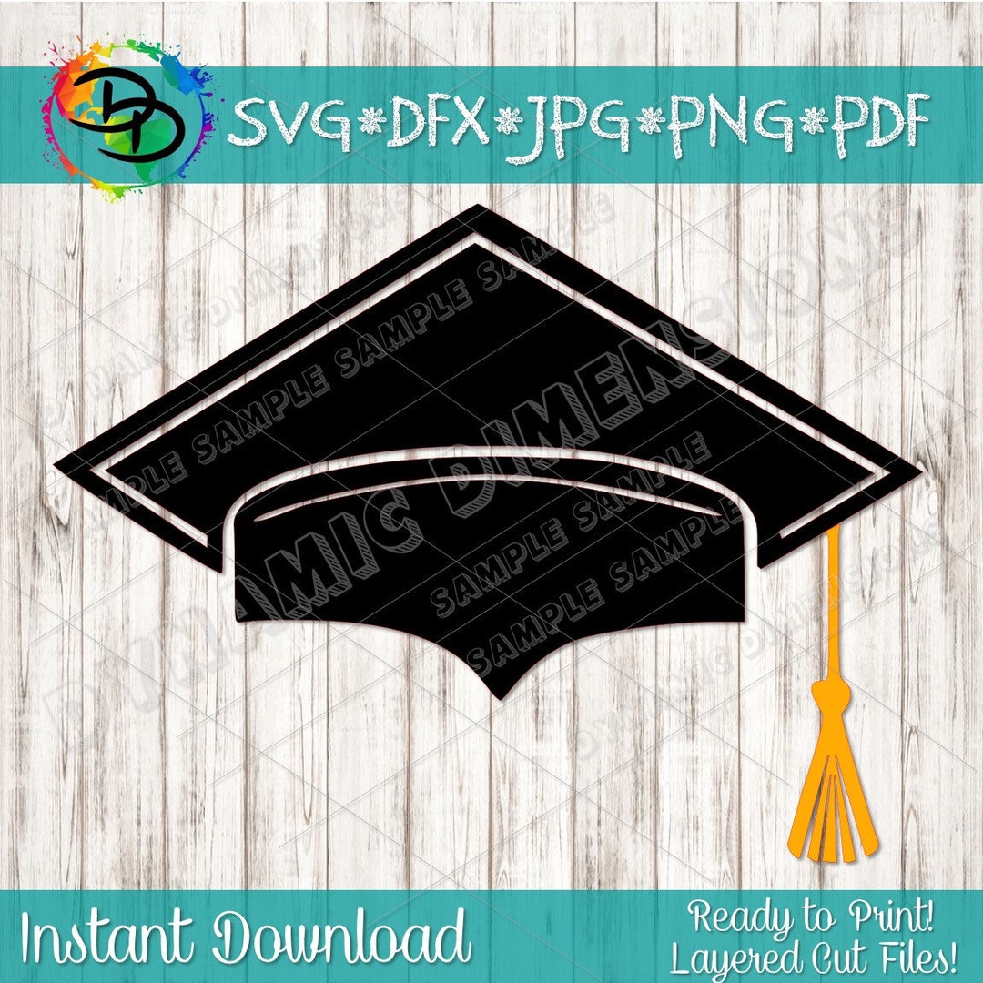 Graduation SVG Graduation Cap Graduation Clipart Senior - Etsy