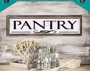 Dxf Files Pantry Sign - Etsy