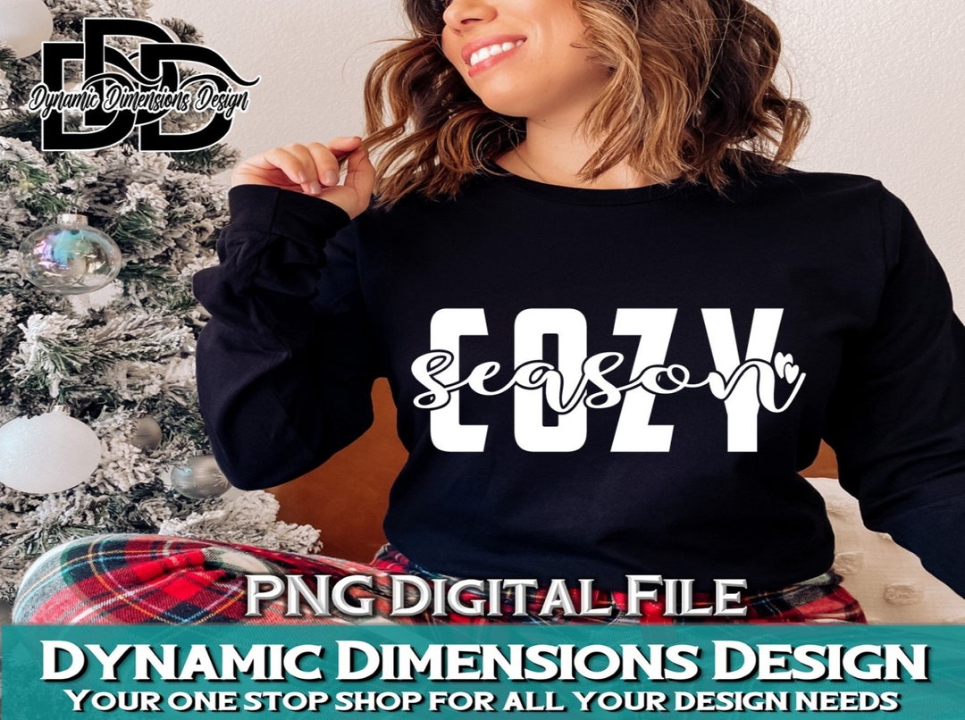 Cozy Season SVG PNG Get Cozy Svg Merry Christmas Svg - Etsy