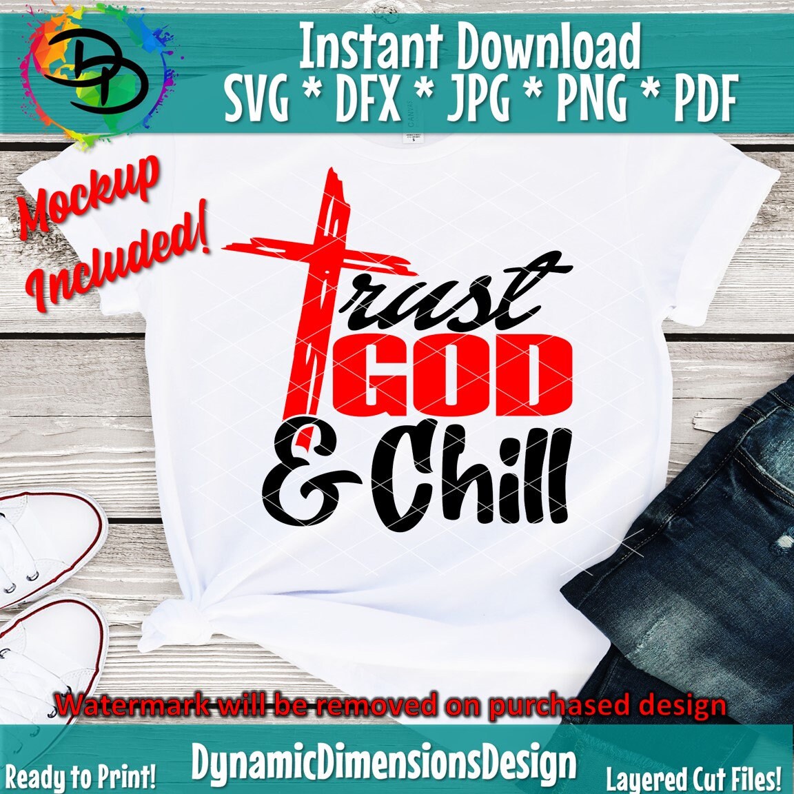Craft Supplies & Tools Trust God Design,Svg,Png,Sublimation,Vinyl ...