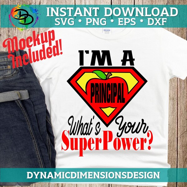 Im an Assistant Principal Whats Your Superpower Svg - Etsy