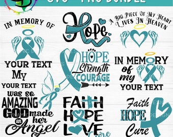 Drawing & Illustration Digital Survivor Hope Warrior Ovarian Cancer ...