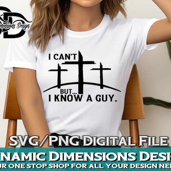 I Cant but I Know a Guy Png - Etsy