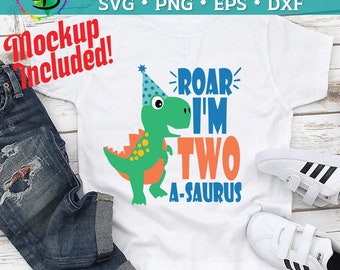 I Am Two Hear Me Rawr Svg 2nd Birthday Kids Svg Second Rawr - Etsy Canada