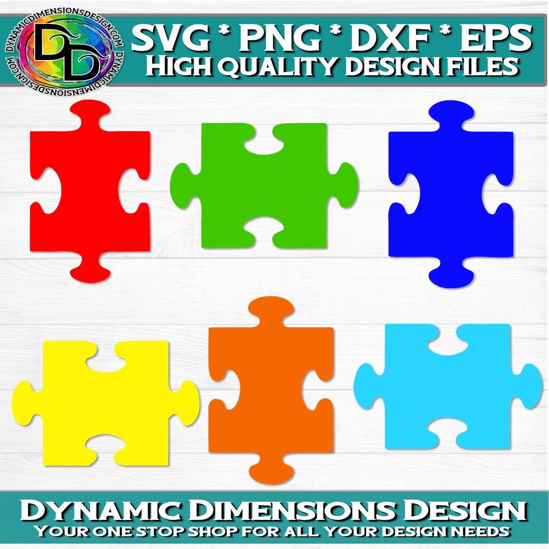 Autism Puzzle SVG, Puzzle Pieces Svg, Puzzle Svg, Autism Awareness ...