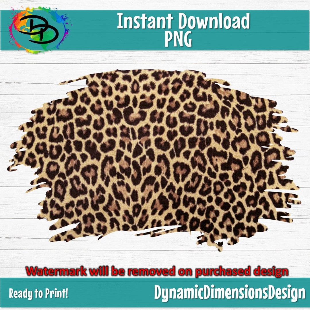 Distressed Leopard Sublimation Design, SVG, Buffalo Plaid, Background ...