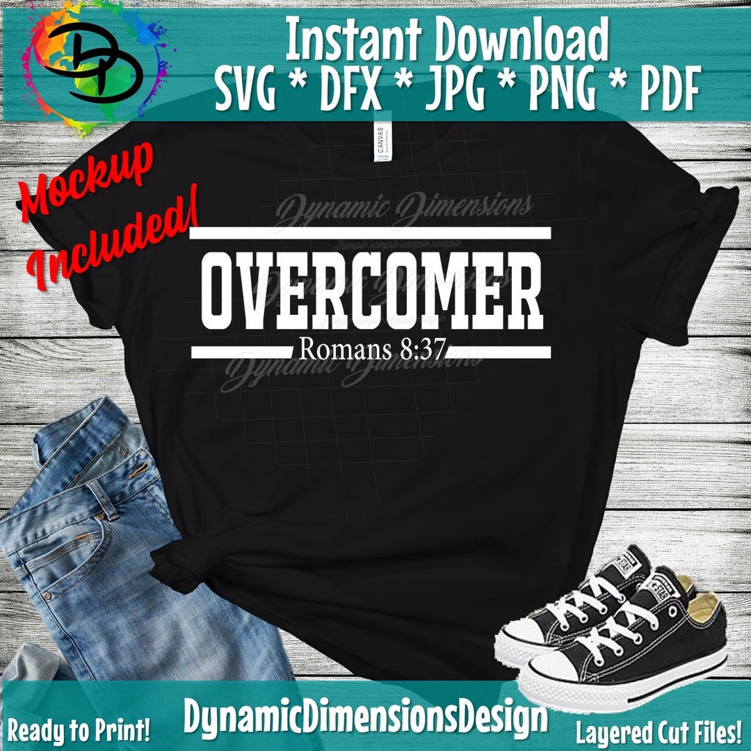 Overcomer Svg, Blessed Svg, Jesus Svg, Svg Files, Design, DXF ...