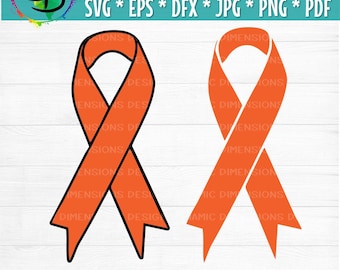 Cancer Ribbon Svg - Etsy