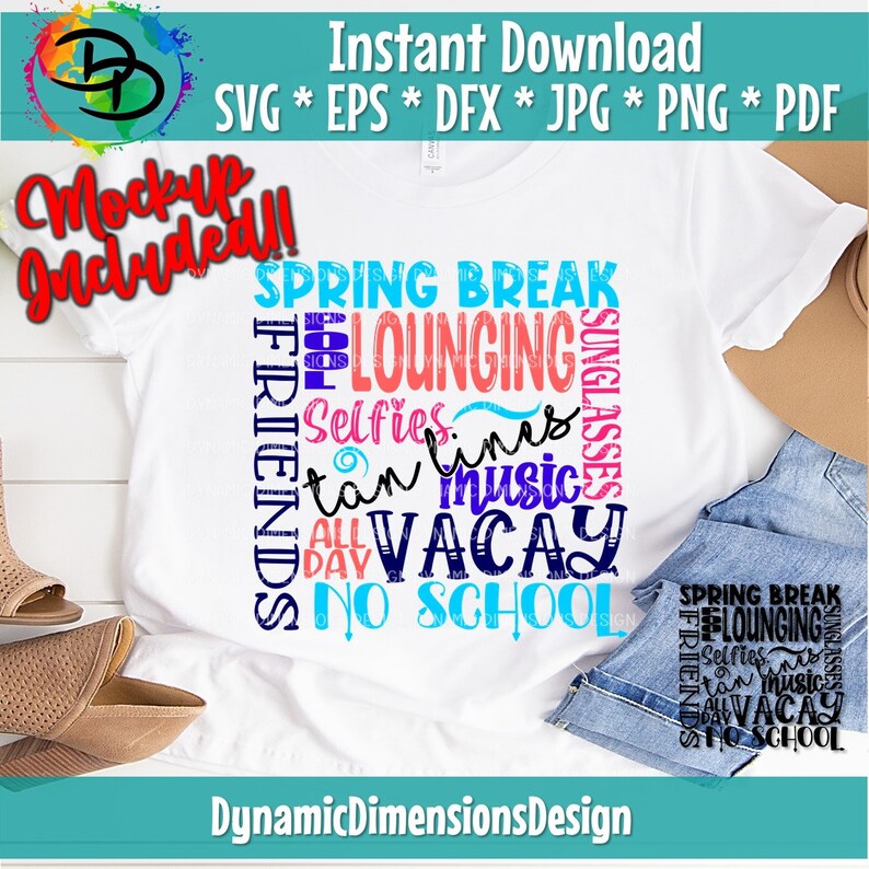 Spring Break Vibes Svg Spring Break Svg Vacation Svg Spring - Etsy