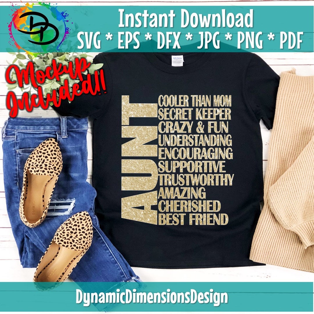 Aunt Svg, Auntie, Aunt Quote, Aunt Shirt, Auntie, Aunt Funny Quote Svg ...