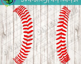 Softball Threads Svg - Etsy