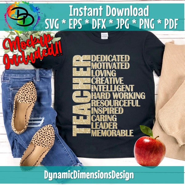 Teacher Iron On - Etsy