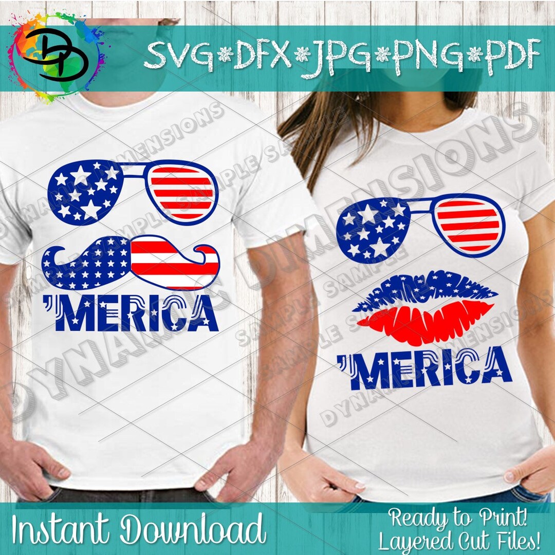 Patriotic Svg Merica SVG American SVG America SVG Memorial - Etsy