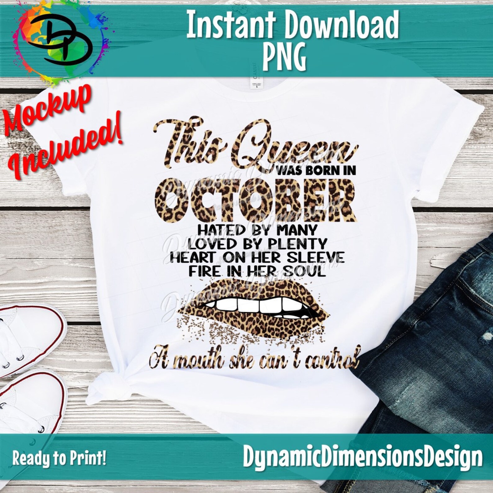 October Girl October Birthday Bday This Queen Was Born - Etsy